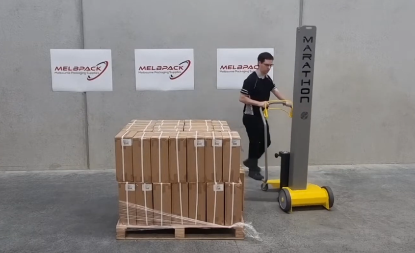 Marathon Mobile Pallet Wrapper – Efficient and Ergonomic Pallet Wrappi ...